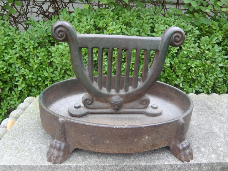Antique Continental Neoclassical Style Iron Boot Scraper For Sale at ...