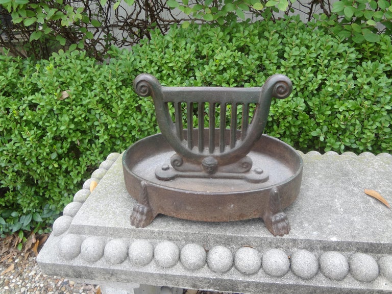 Antique Continental Neoclassical Style Iron Boot Scraper For Sale at ...