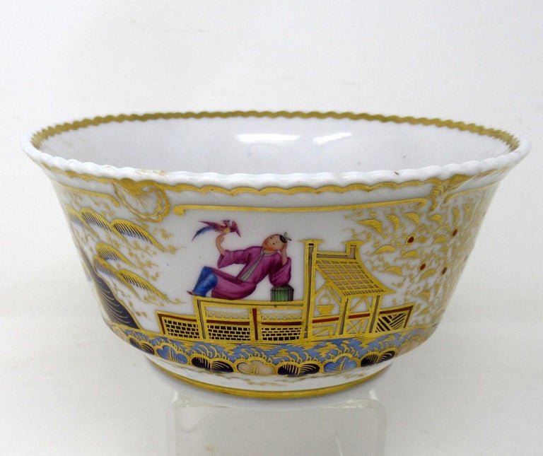 Antique Copeland Spode English Porcelain Regency Bowl Centerpiece ...