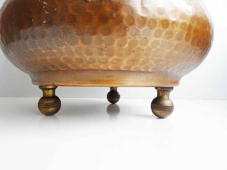 Antique Copper Plant Bucket, France Late 19th For Sale at 1stDibs