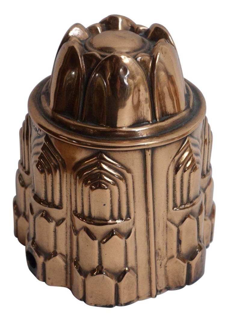 Antique Copper Pudding Mold, French, 19th Century at 1stDibs