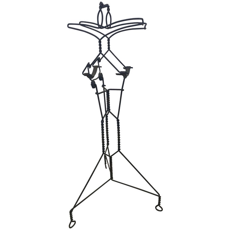 Antique Coppered Steel Book Stand, Giffen and Giffen, Chicago, 1860s at ...