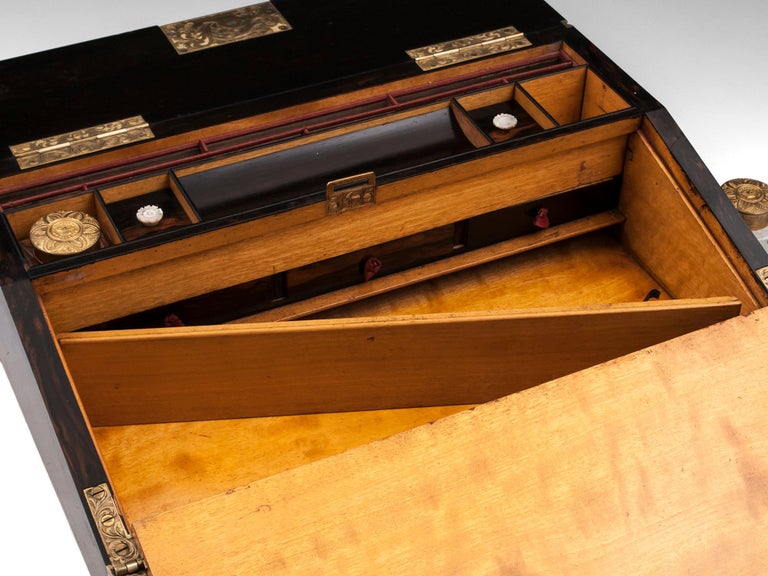 Antique Coromandel Writing Box at 1stDibs