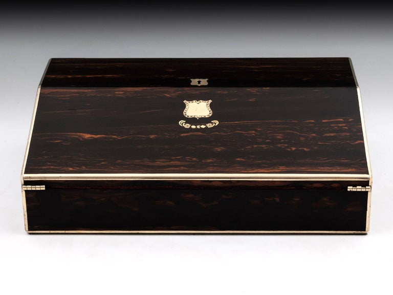 Antique Coromandel Writing Box at 1stDibs