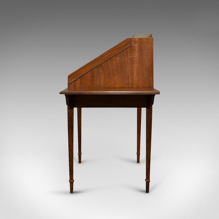 Antique Correspondence Desk, English, Library, Writing Table, Cotswold ...