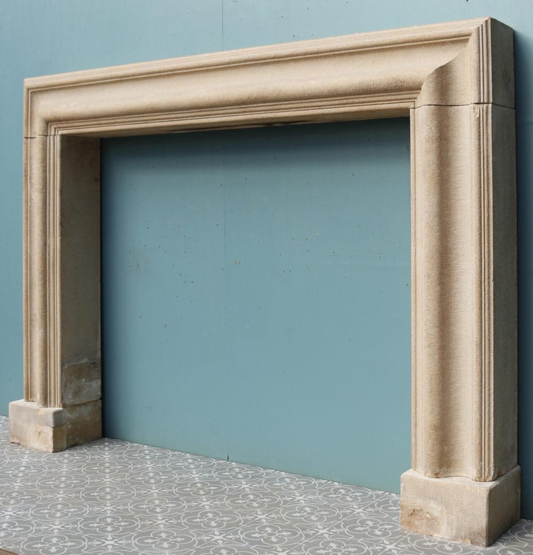 Antique Cotswold Limestone Bolection Mantel at 1stDibs