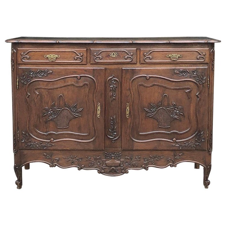 Antique Country French Buffet at 1stDibs