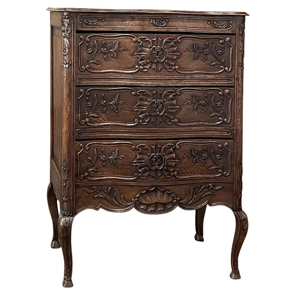 Antique Country French Painted Commode ~ Chest of Drawers For Sale at ...