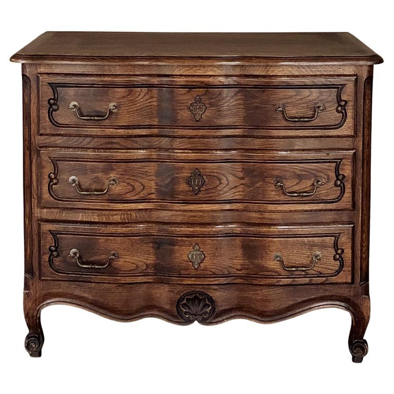 Antique Country French Commode at 1stDibs