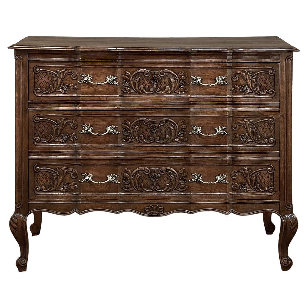 Antique Country French Fruitwood Commode ~ Chest of Drawers For Sale at ...