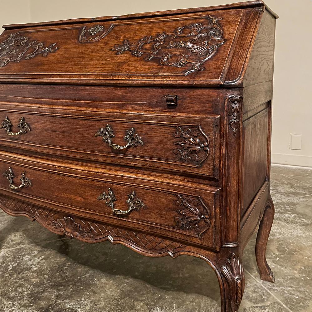 Antique Country French Secretary For Sale at 1stDibs