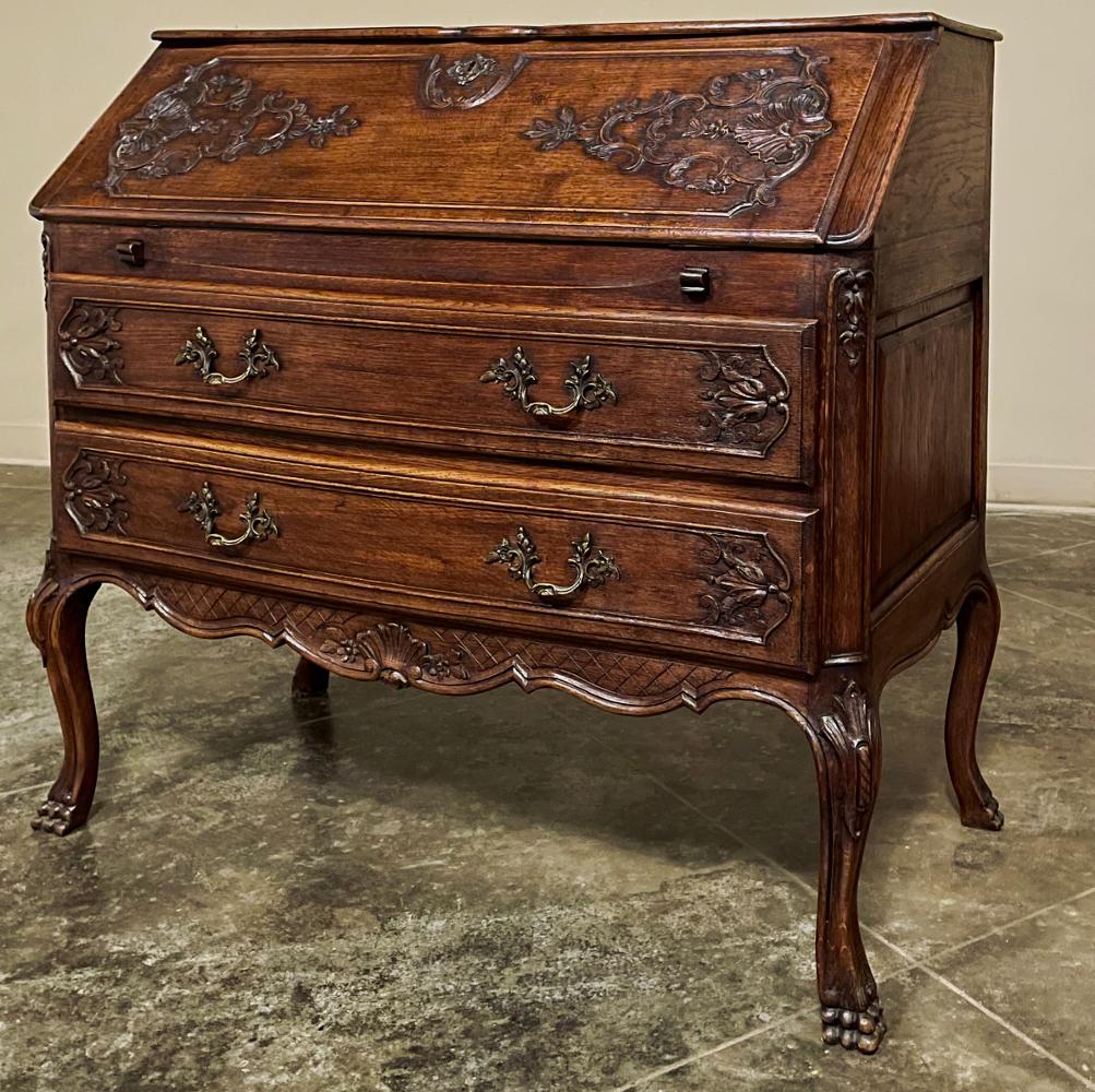 Antique Country French Secretary For Sale at 1stDibs