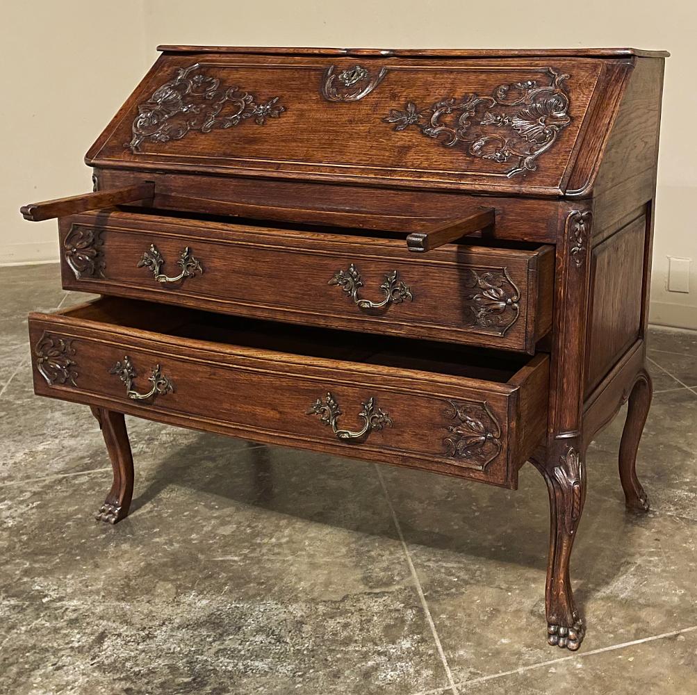 Antique Country French Secretary For Sale at 1stDibs