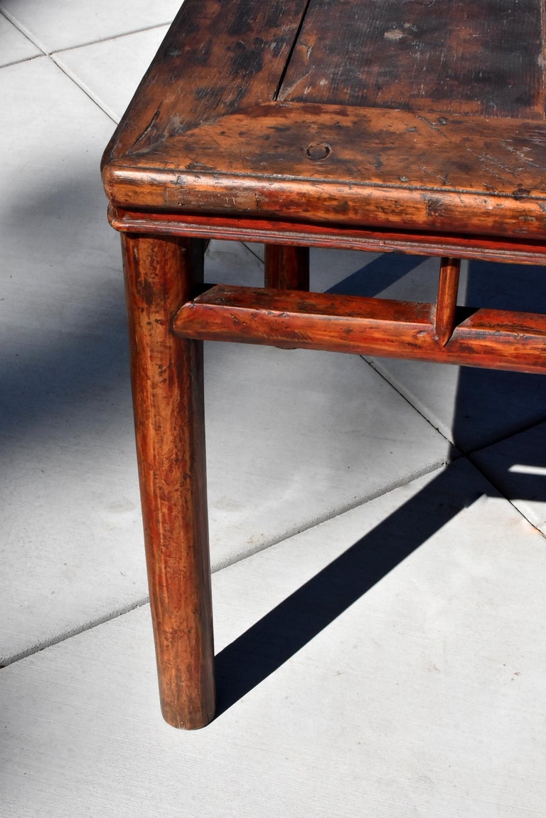Antique Country Game Table, Rustic Asian Square Table at 1stDibs ...