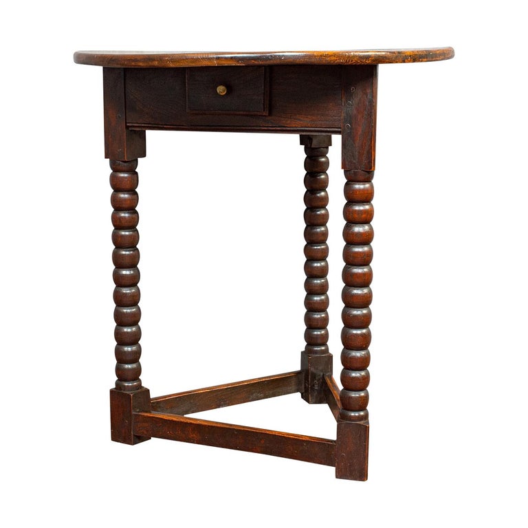 Antique Cricket Table, English, Elm, Lamp, Side, Victorian, circa 1890 ...
