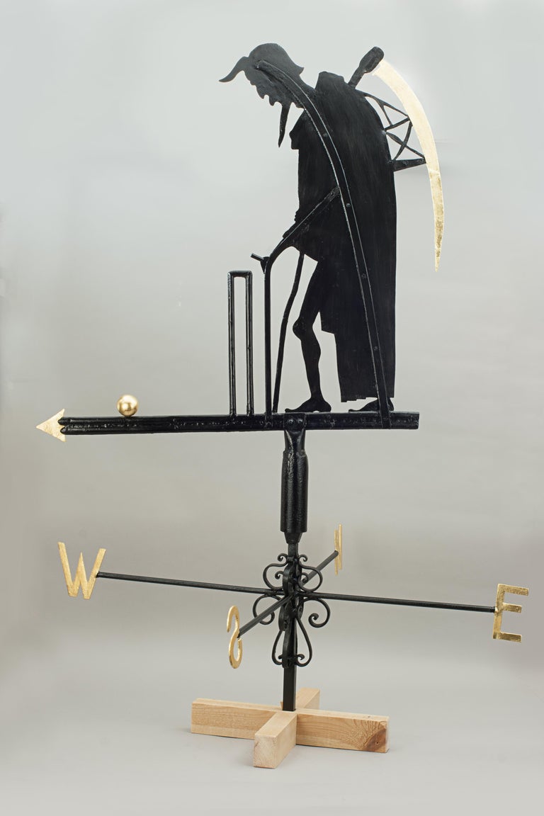 Antique Cricket Weathervane, Lords Father Time For Sale at 1stDibs ...