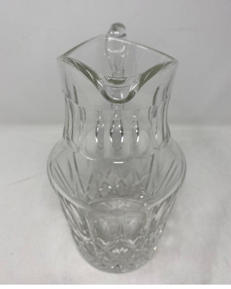 Antique Crystal Pitcher For Sale at 1stDibs