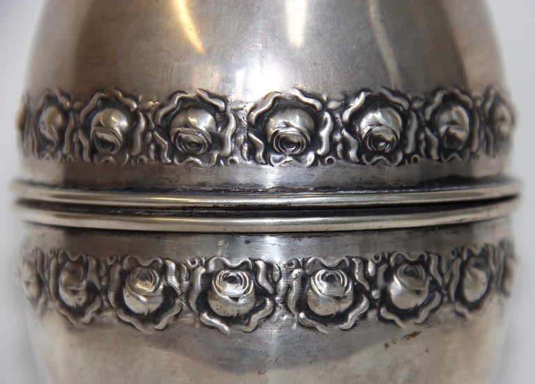 Antique Cup, Mug, "Hazorfim" 800 Silver, Judaica, Hebrew For Sale at ...