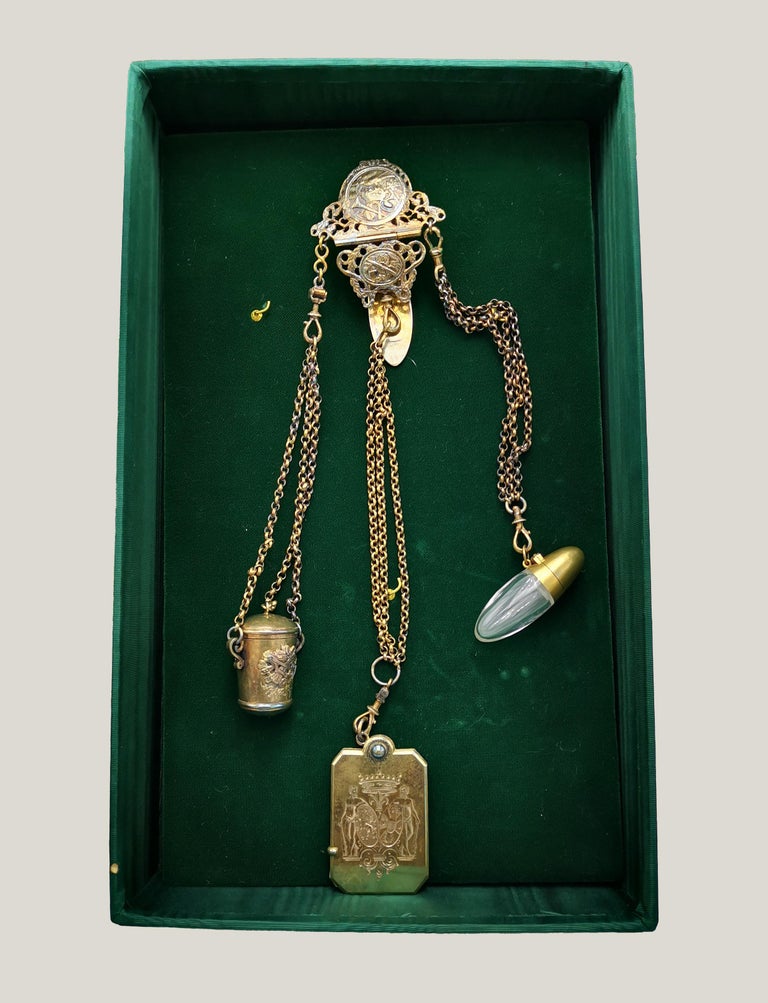 Antique Dance Chain, Europe, 18th Century For Sale at 1stDibs