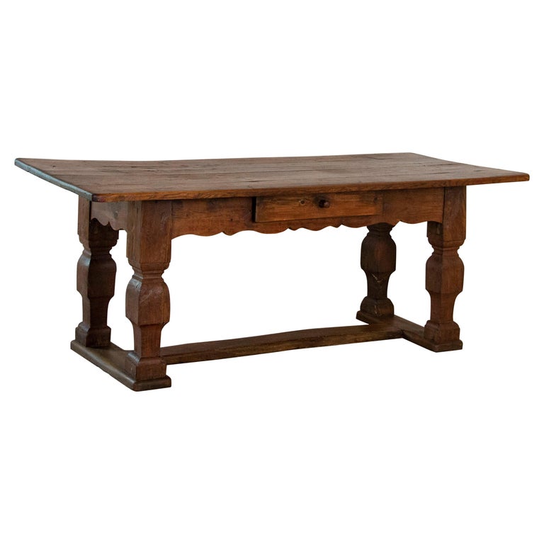 Antique Danish Baroque Table at 1stDibs