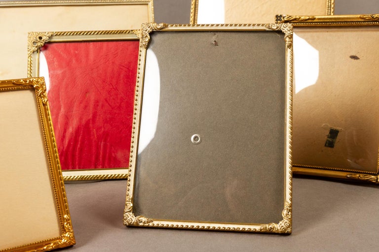 Antique Danish Picture Frames, Set of 8 at 1stDibs