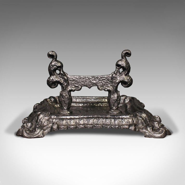 Antique Decorative Boot Scraper, English, Cast Iron, Door Scrape ...