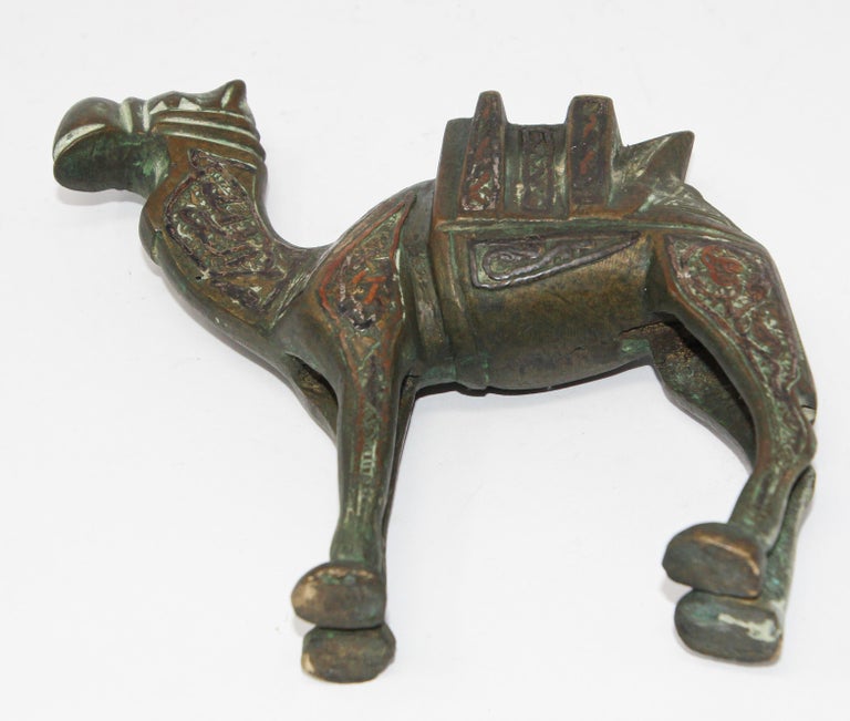 1920 Cast Bronze Camel Sculpture For Sale at 1stDibs