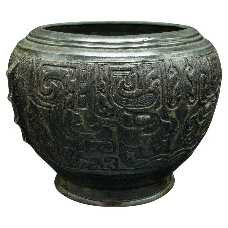 Antique Decorative Censer, Japanese, Bronze, Incense, Jardiniere Pot ...