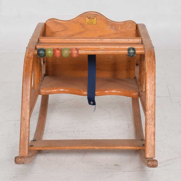 Antique Decorative Child Rocker at 1stDibs