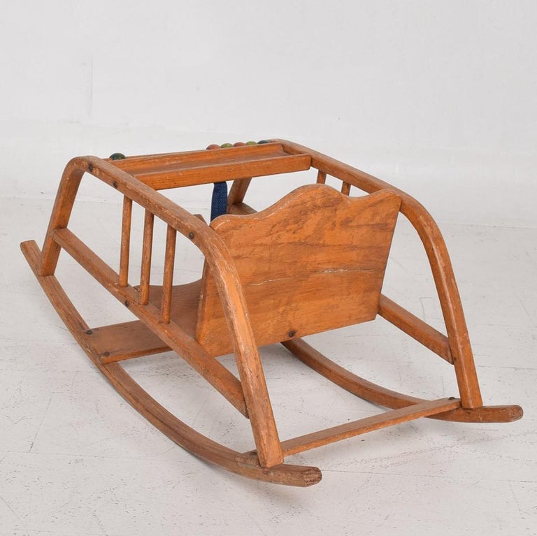 Antique Decorative Child Rocker at 1stDibs