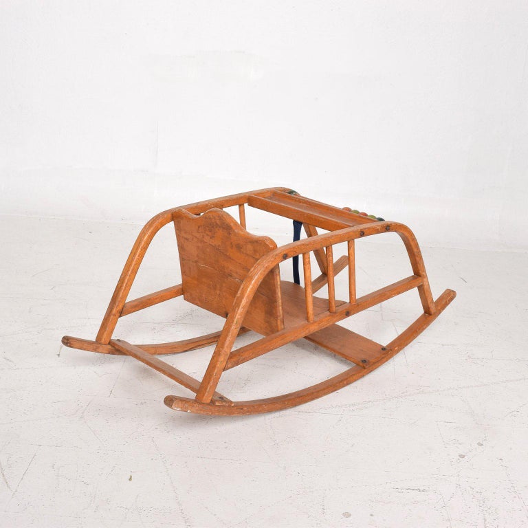 Antique Decorative Child Rocker at 1stDibs