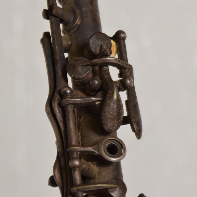 Antique Decorative European Clarinet Oboe Sterling Silver Plated 38526 ...