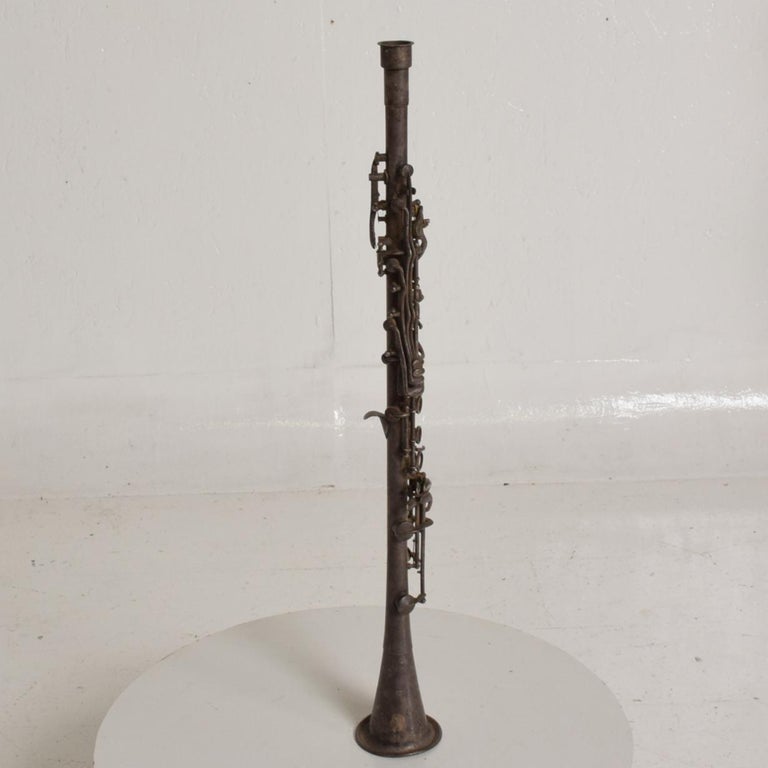 Antique Decorative European Clarinet Oboe Sterling Silver Plated 38526 ...