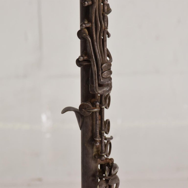 Antique Decorative European Clarinet Oboe Sterling Silver Plated 38526 ...