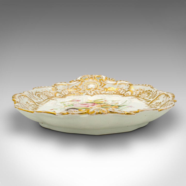 Antique Decorative Platter, English, Ceramic, Serving Dish, Late ...