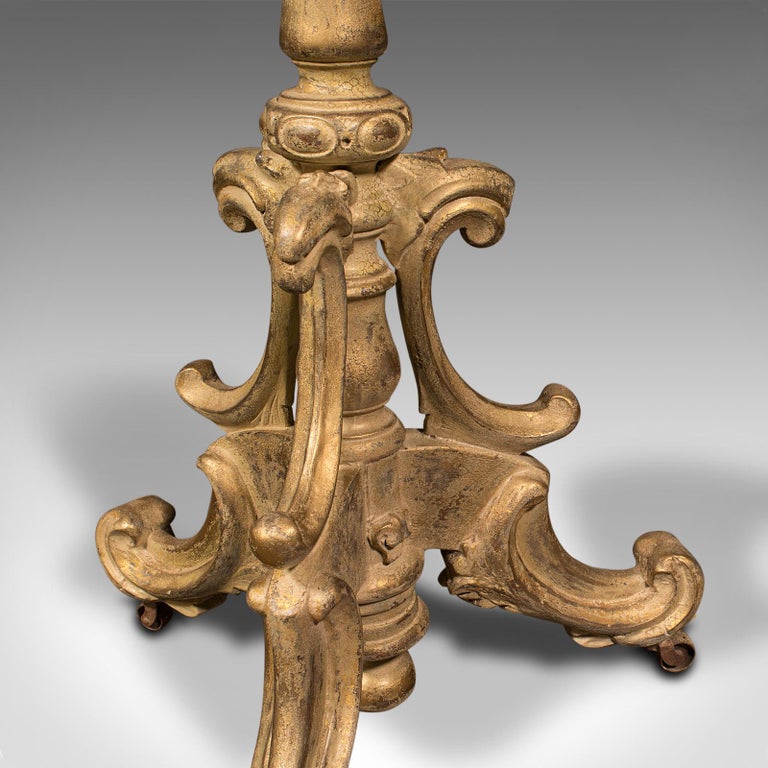 Antique Decorative Side Table, Continental, Lamp, Regency Revival ...