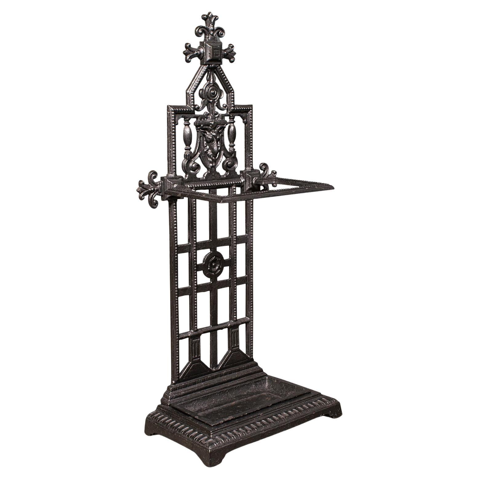 Antique Display Rack, English, Oak, Kitchen, Hallway, Wall Shelf ...