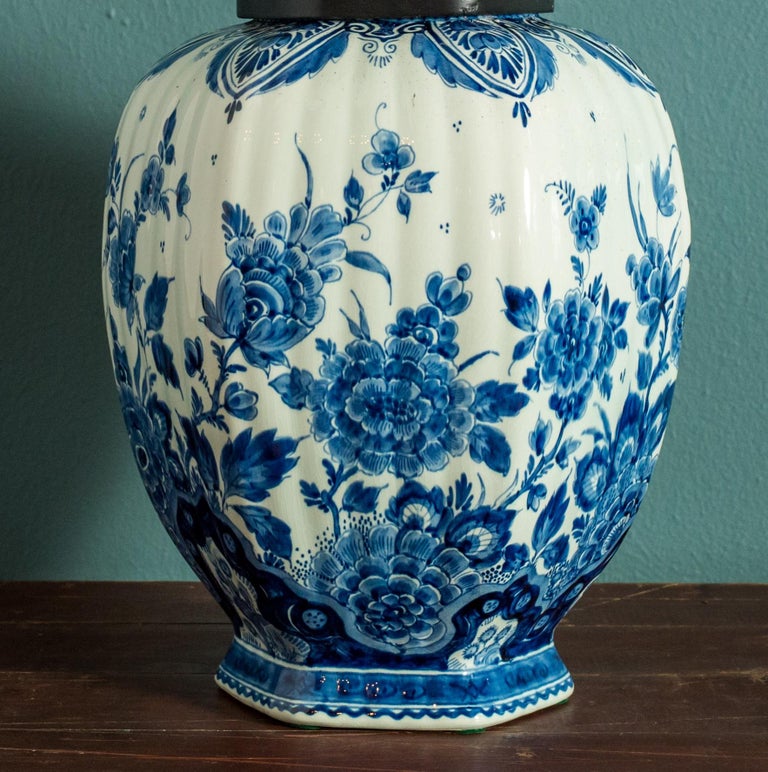 Antique Delft Table Lamp at 1stDibs | delft lamp antique, antique delft ...