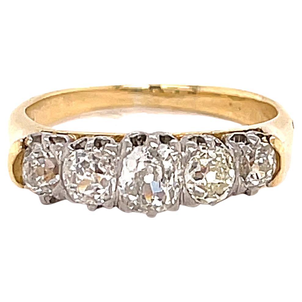 Bulgari Two Stone Heart Gold Ring at 1stDibs