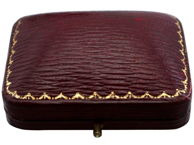 Antique Diamond and Enamel 12k Yellow Gold Jockey Brooch For Sale at ...