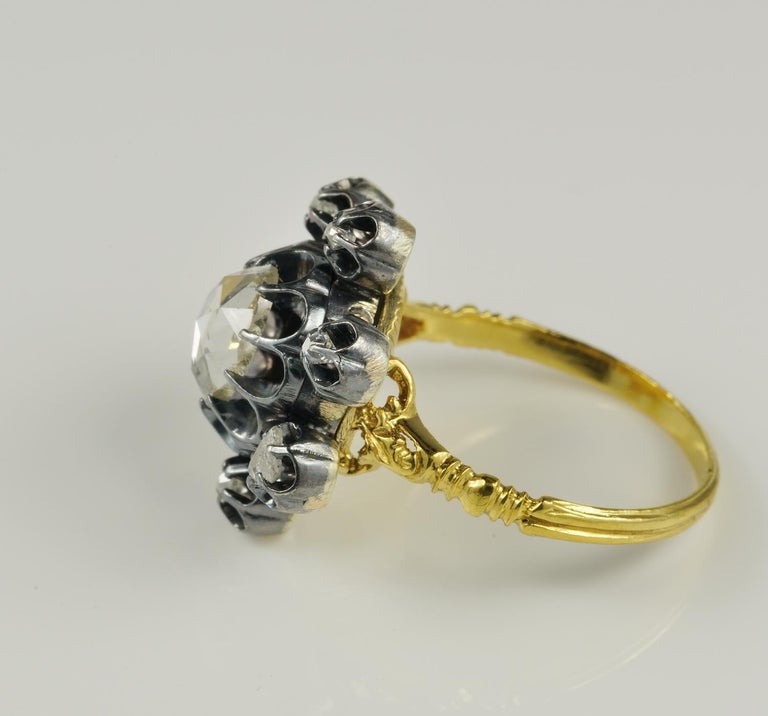 Antique Diamond Flower Ring, circa 1800 For Sale at 1stDibs | 1800 ...
