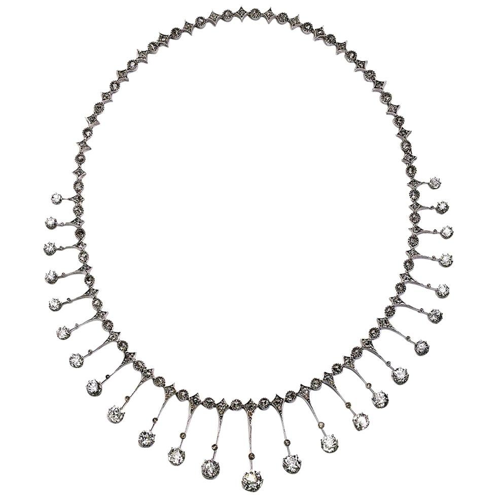 Diamond Fringe Antique - 4 For Sale on 1stDibs