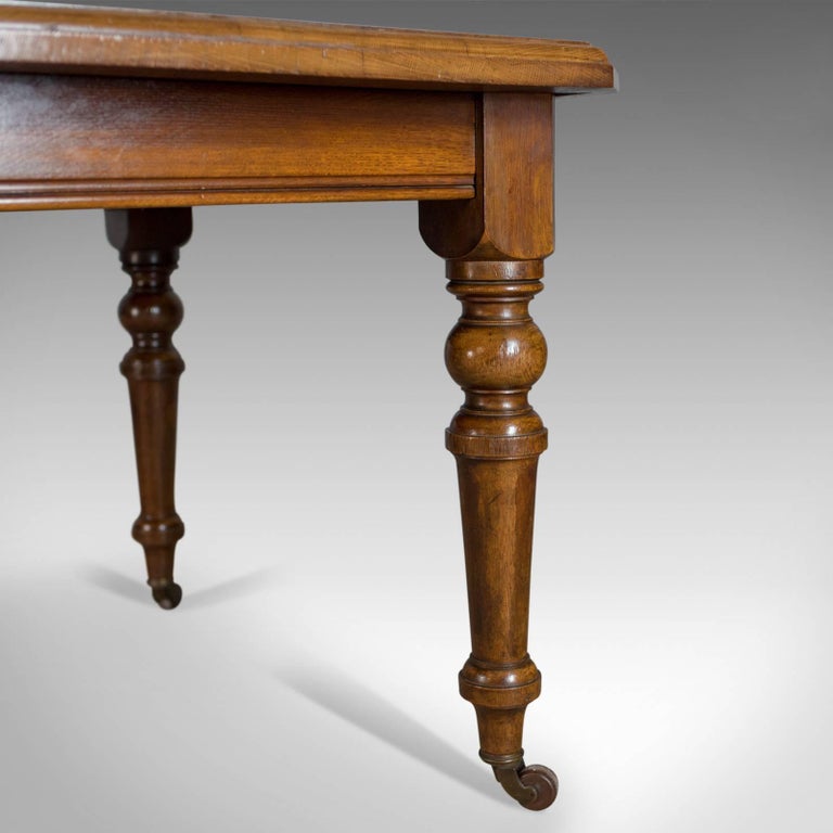 Antique Dining Table, Scottish, Oak, Extending, Seats Six, Matthew ...