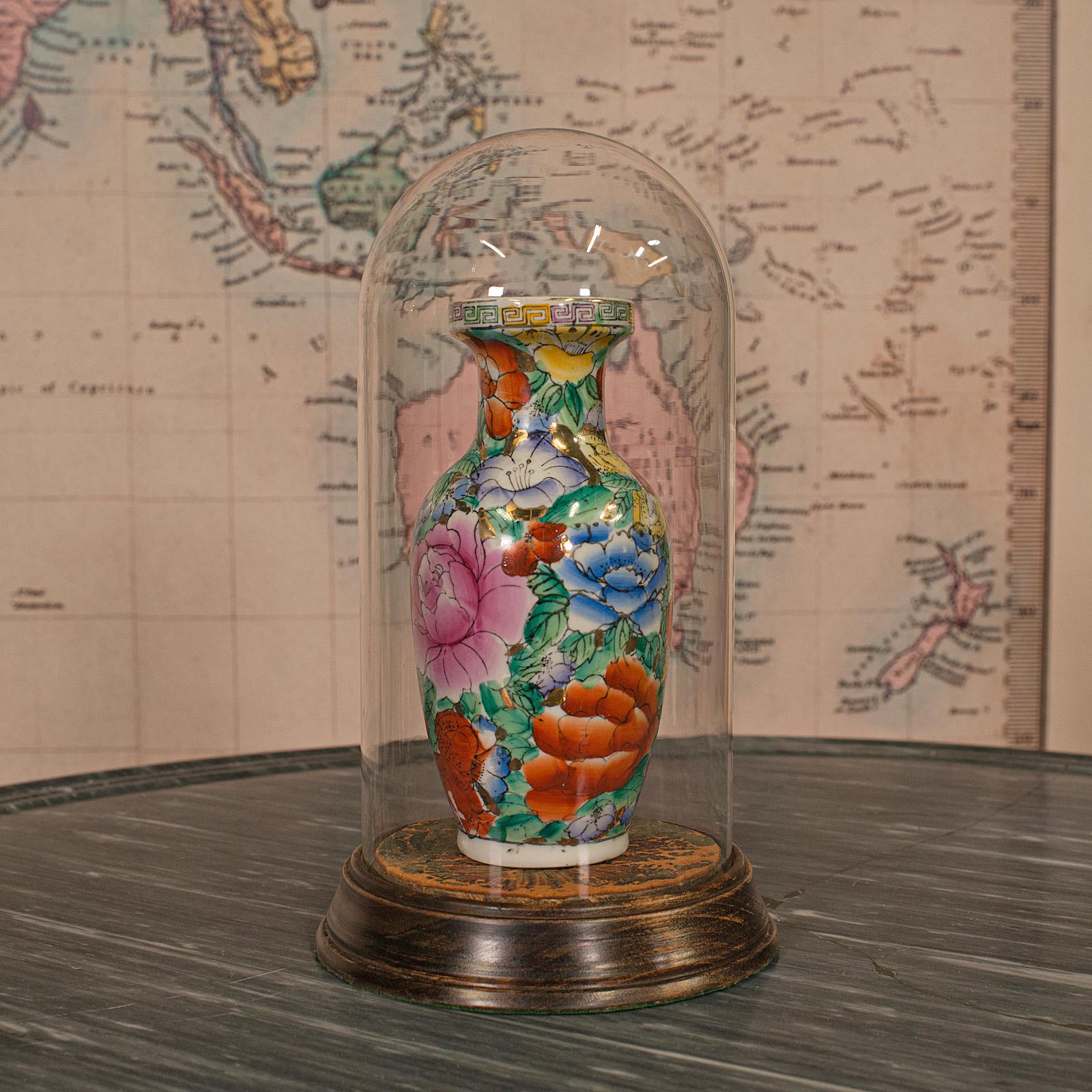 Antique Display Dome, English, Glass, Beech, Taxidermy Showcase ...