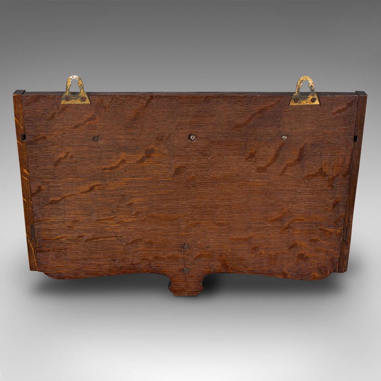 Antique Display Rack, English, Oak, Kitchen, Hallway, Wall Shelf ...