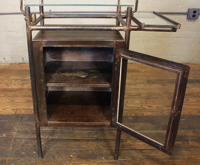 Antique Distressed Medical Storage Cabinet at 1stDibs | antique storage ...