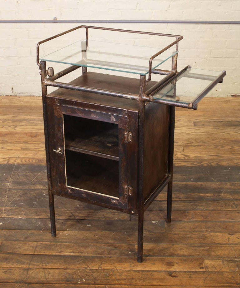 Antique Distressed Medical Storage Cabinet at 1stDibs | antique storage ...