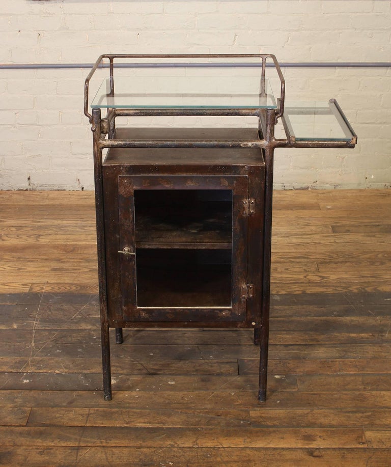 Antique Distressed Medical Storage Cabinet at 1stDibs | antique storage ...