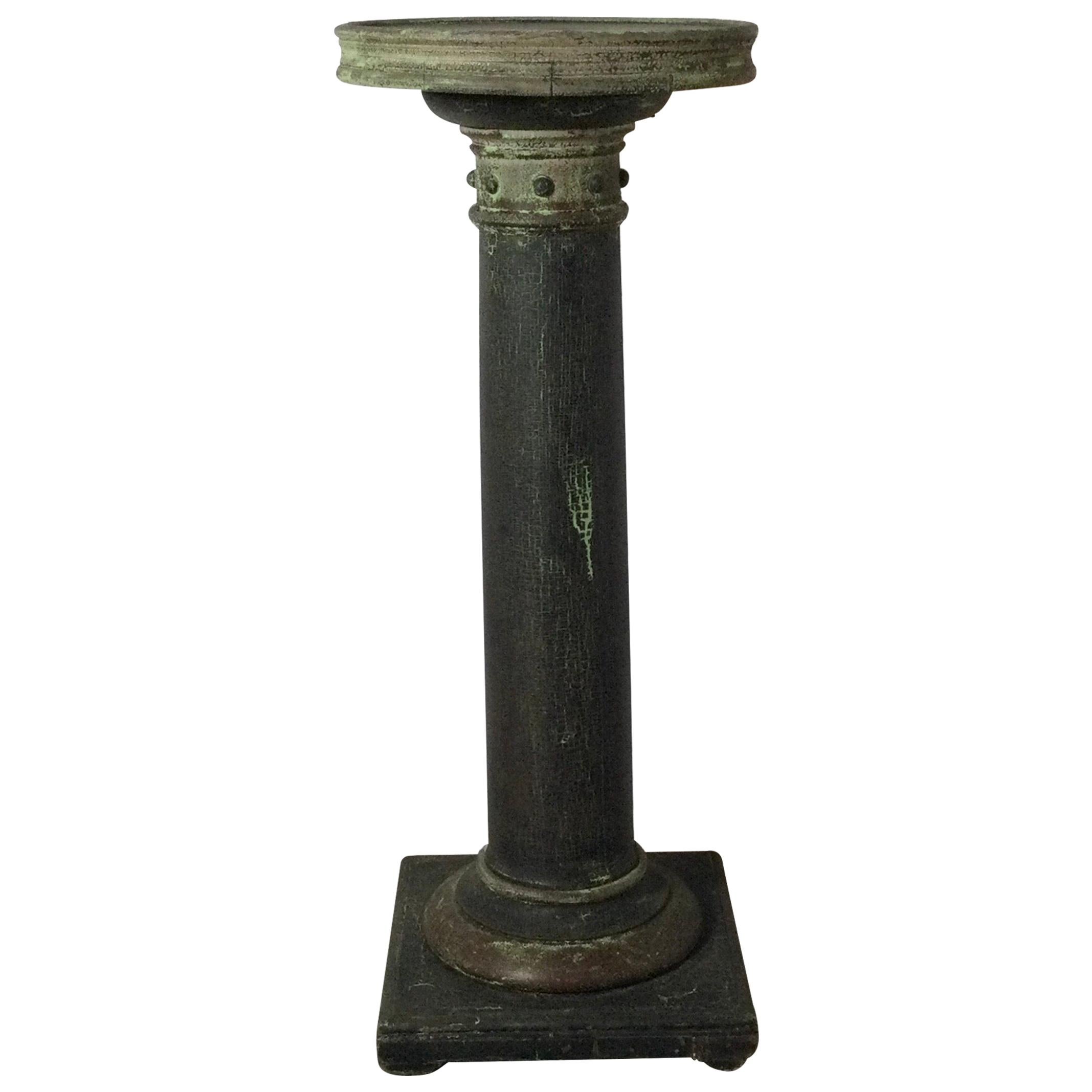 Early 20th Century Italian Solid Marble Rotating Pedestal For Sale at ...