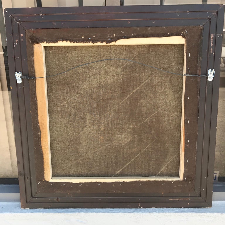Antique Dog Portrait, Maltese with a Bocce Ball at 1stDibs